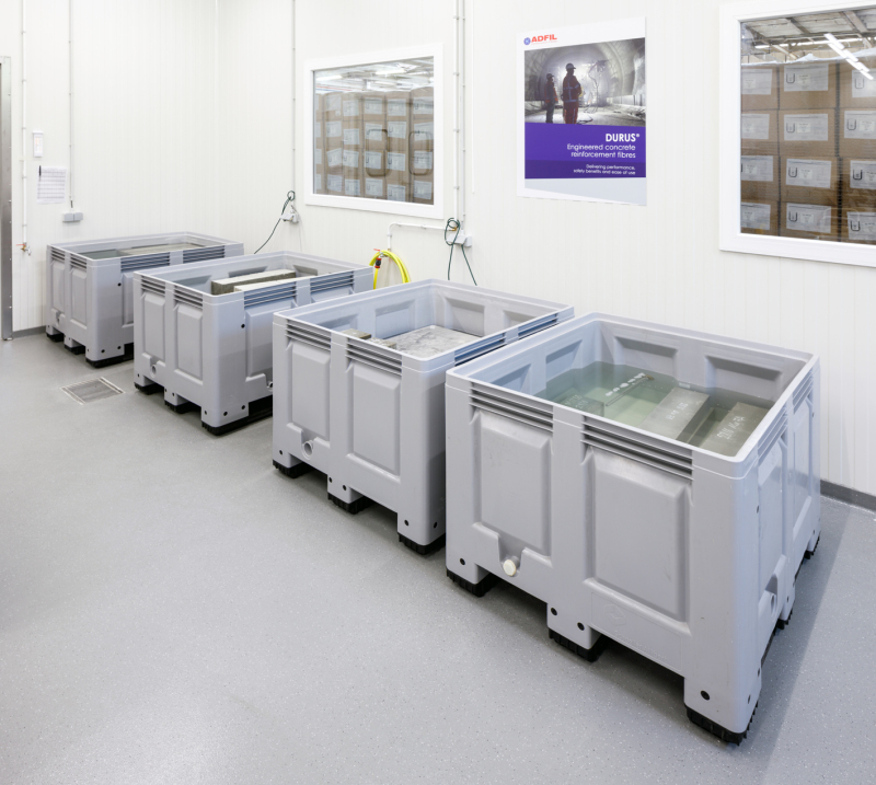 New concrete laboratory in Zele in Belgium - Concrete Plant Precast ...