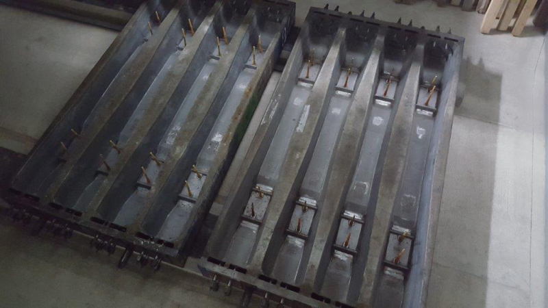 Modern plant equipment for production of prestressed concrete railway ...