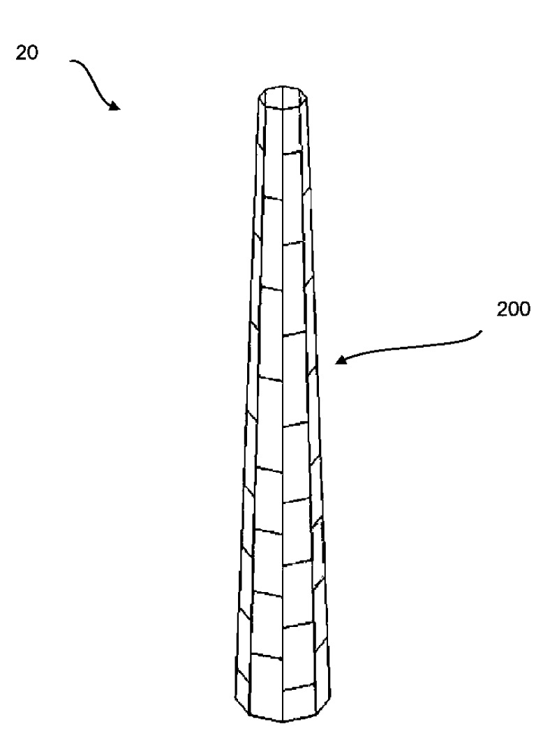Tower segment, tower, wind energy plant as well as method for ...