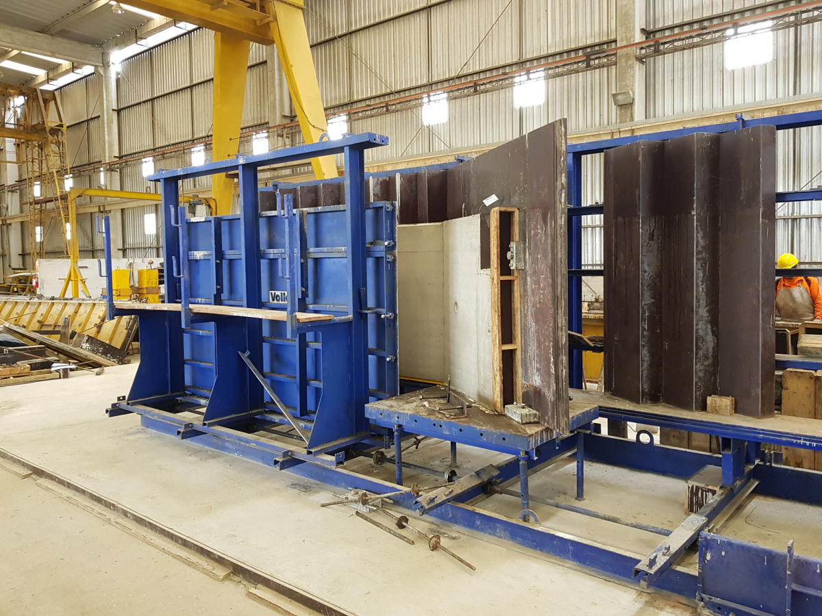 Brazilians modernize stair production - Concrete Plant Precast Technology