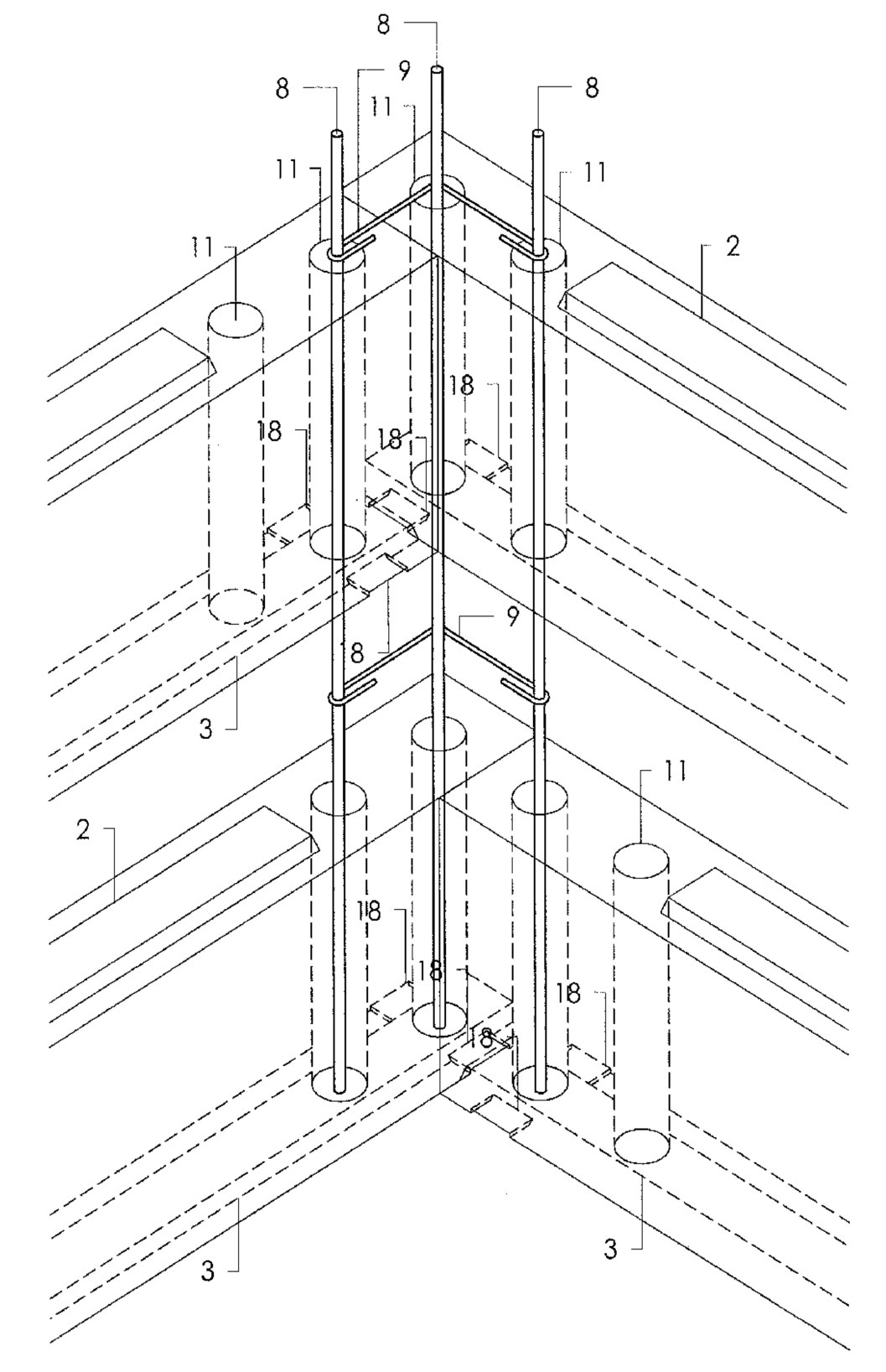 Precast block and installation system for construction of walls and ...