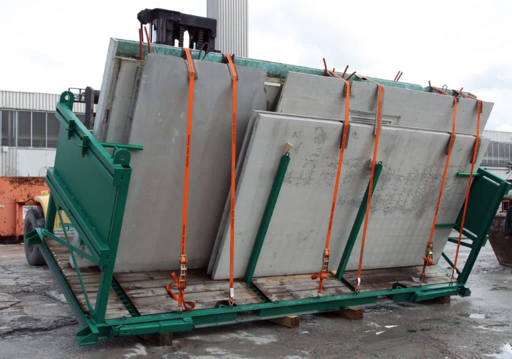 Improved stability of inloader pallets - Concrete Plant Precast Technology