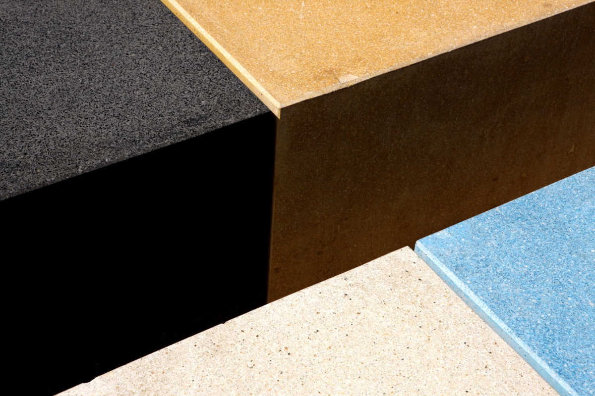 Pigmented concrete adds new charm to Belgian seaside resort - Concrete ...