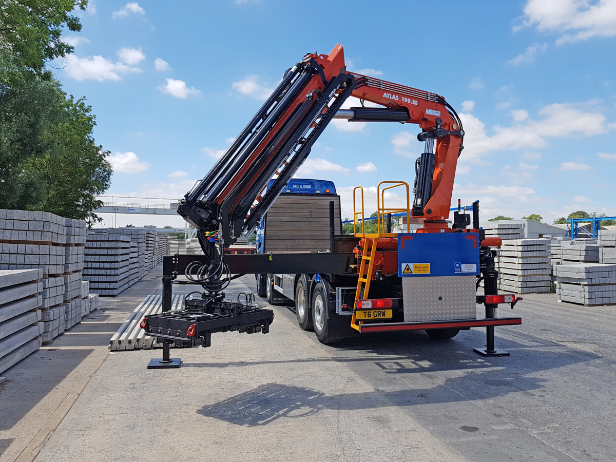 Handling Solutions for G.R Wade & Son Limited - Concrete Plant Precast ...