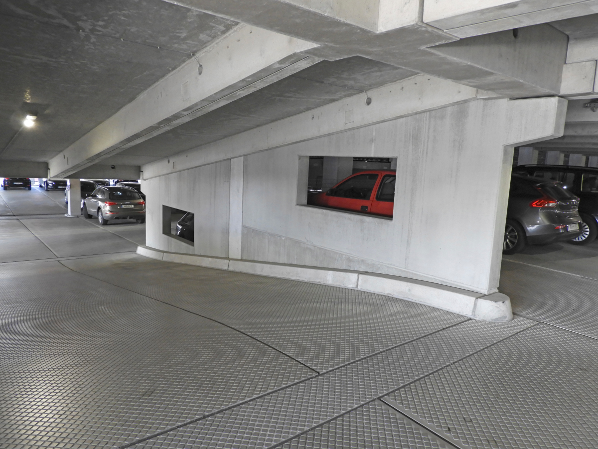 Parking Garage Ramp Layout