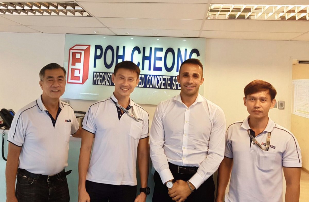 Leading Singapore Precast Company ride in Italian concrete distribution ...