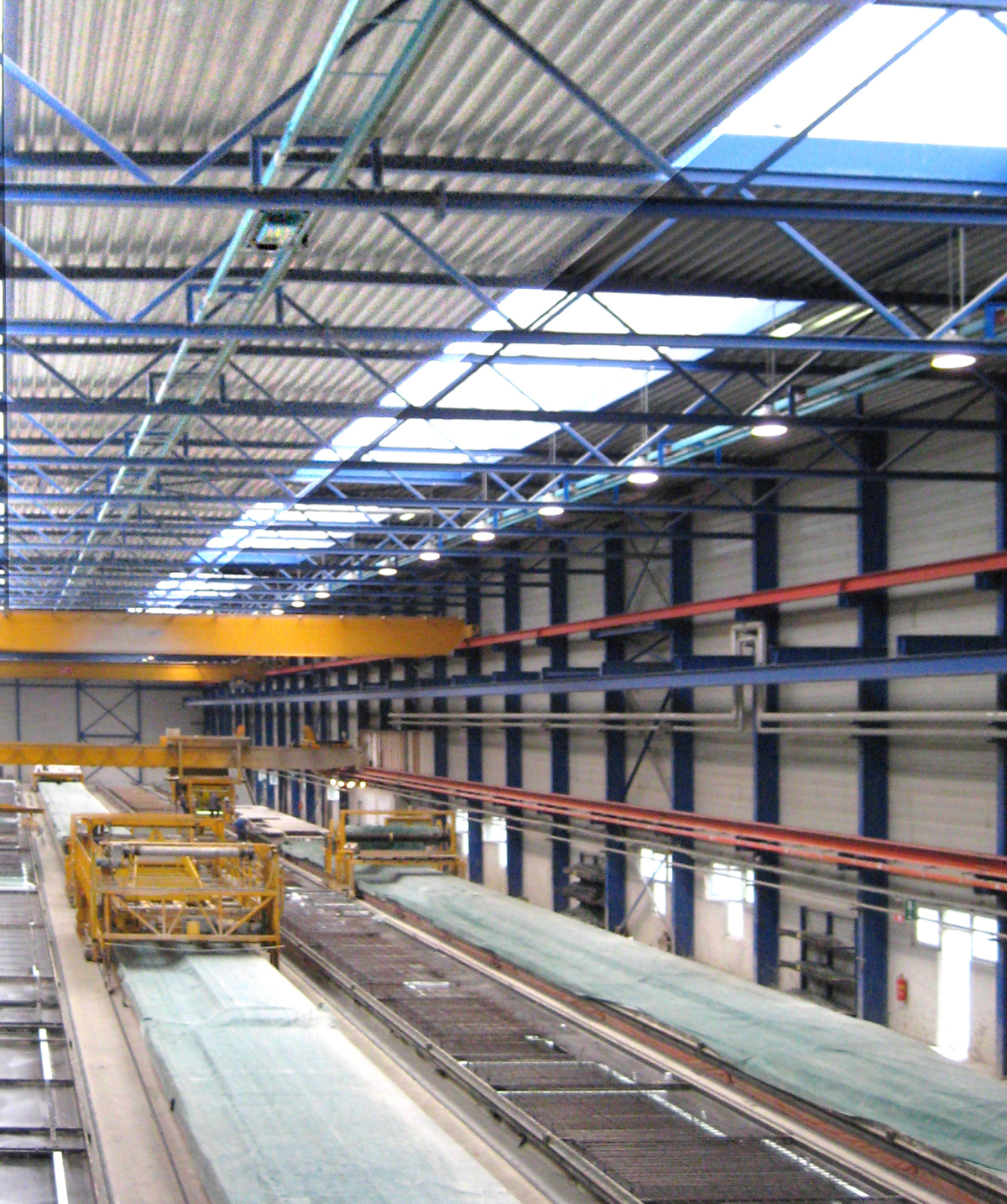 High Tech Laser Projection Systems For Precast Concrete Production Concrete Plant Precast