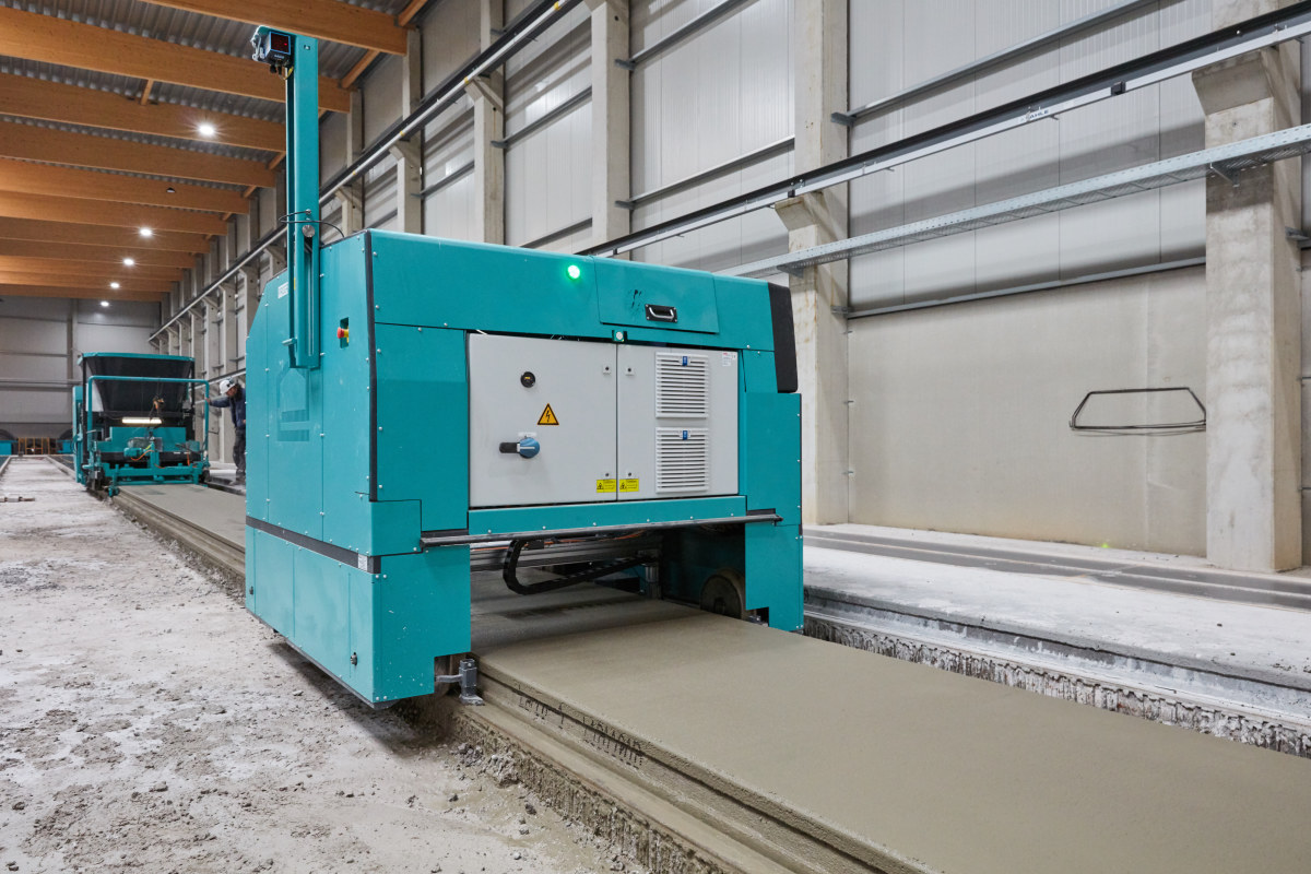 Neuer Akteur eröffnet Fertigungsstätte für Hohldecken in Belgien - Betonwerk Fertigteil-Technik