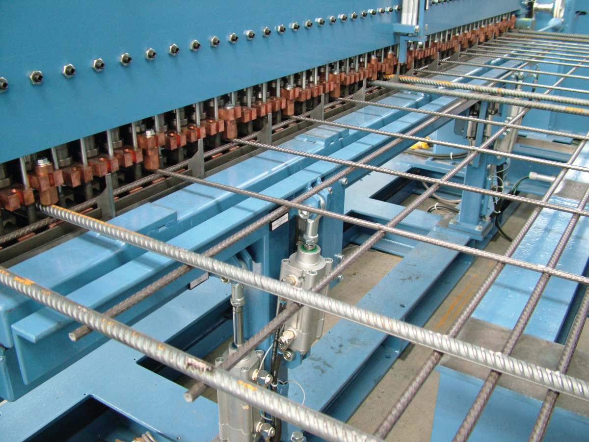 New fully automated mesh welding machine MSM-M developed - Concrete ...