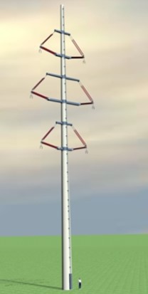 High-performance precast concrete elements for overhead transmission ...