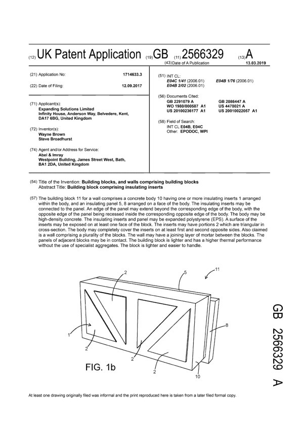 Building block comprising insulating inserts - Concrete Plant Precast ...