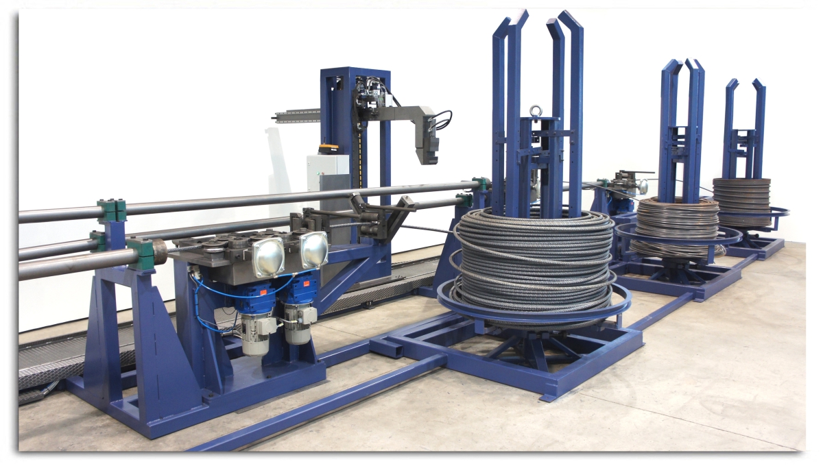 Syntheton straightening and double bending machines for new 5G rotor ...