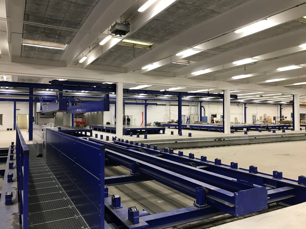 New precast concrete plant erected in Denmark - Concrete Plant Precast ...