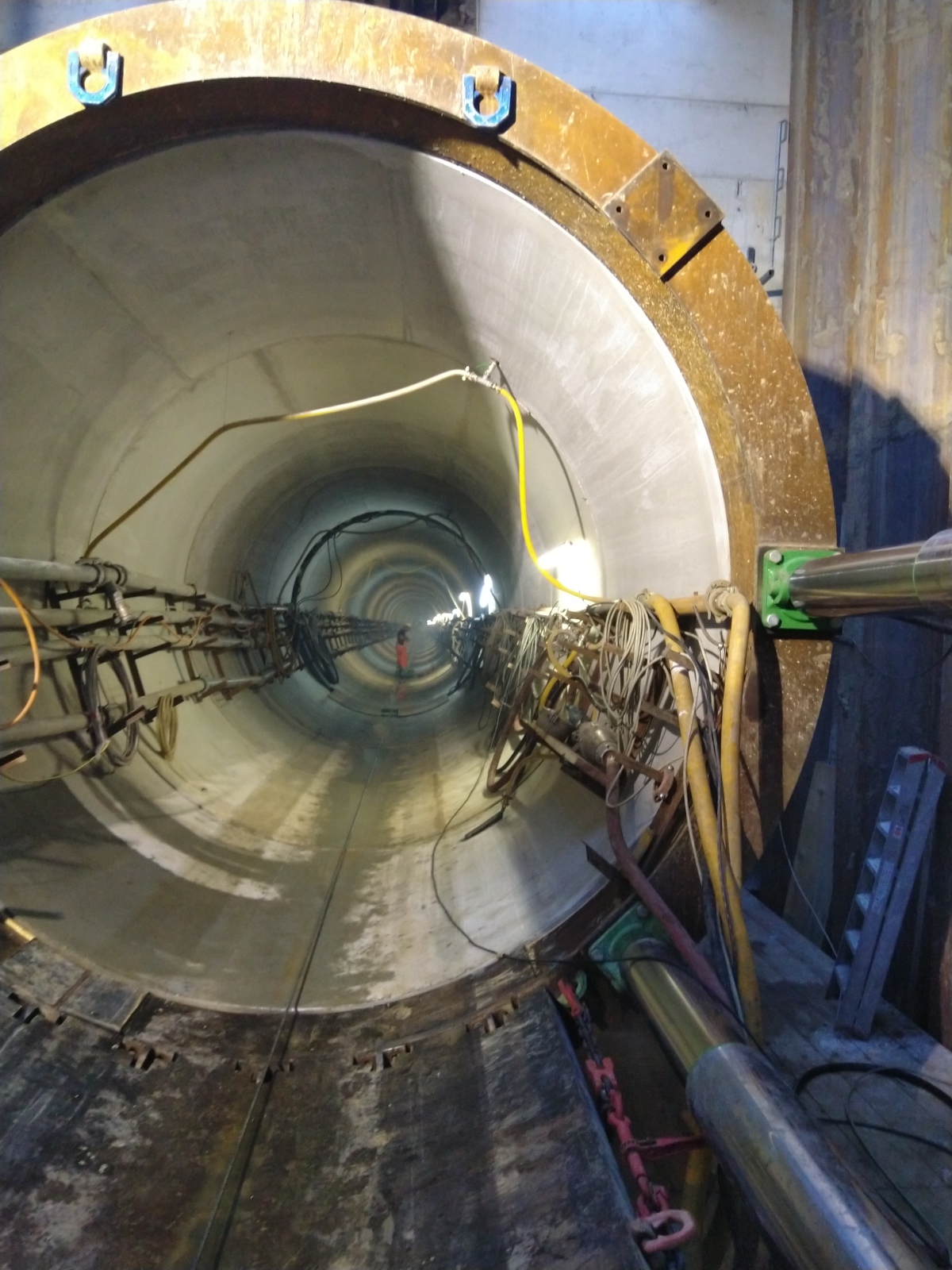 Reinforced concrete jacking pipes for storage sewer Berlin Mauerpark ...