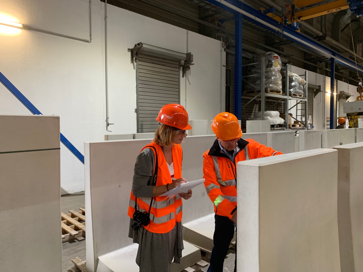 Teka Hochleistungs-Turbinenmischer für den Betonspezialisten Lithonplus ...