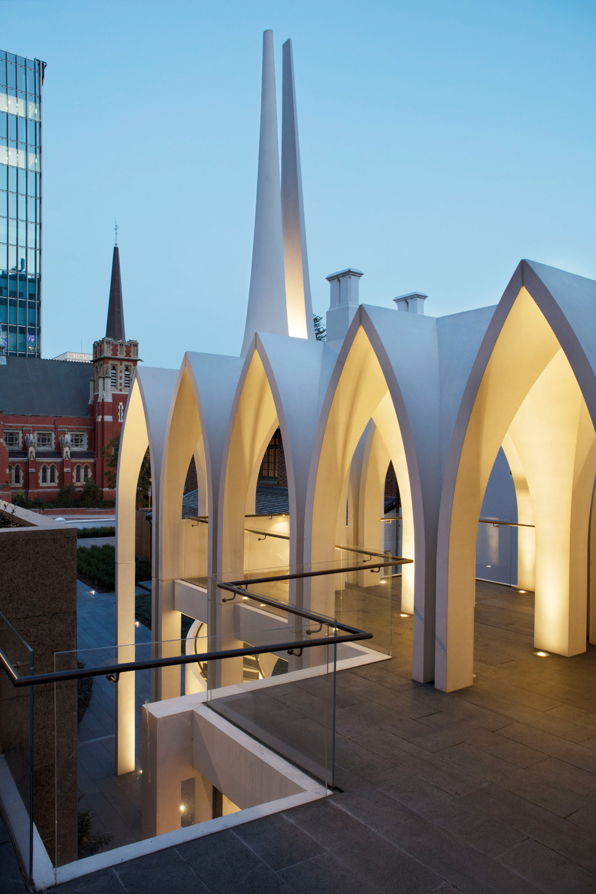 Gothic style replicated in concrete – Cadogan Song School, Perth ...