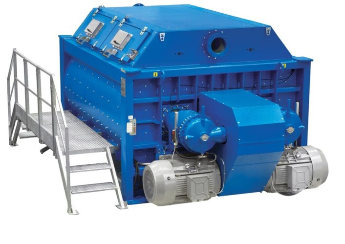 Power absorption and experimental results of concrete twin shaft mixers ...
