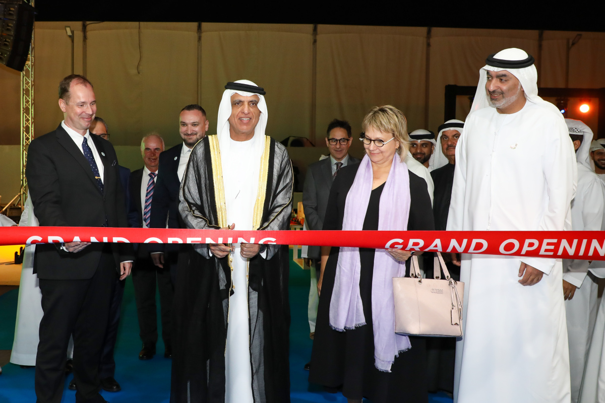 Official opening ceremonies at the new factory in Ras Al Khaimah ...