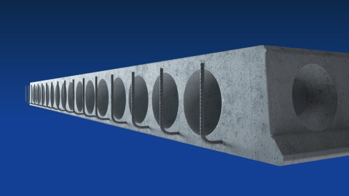 Neues Verfahren zur Herstellung von Spannbeton-Hohldecken - Betonwerk ...