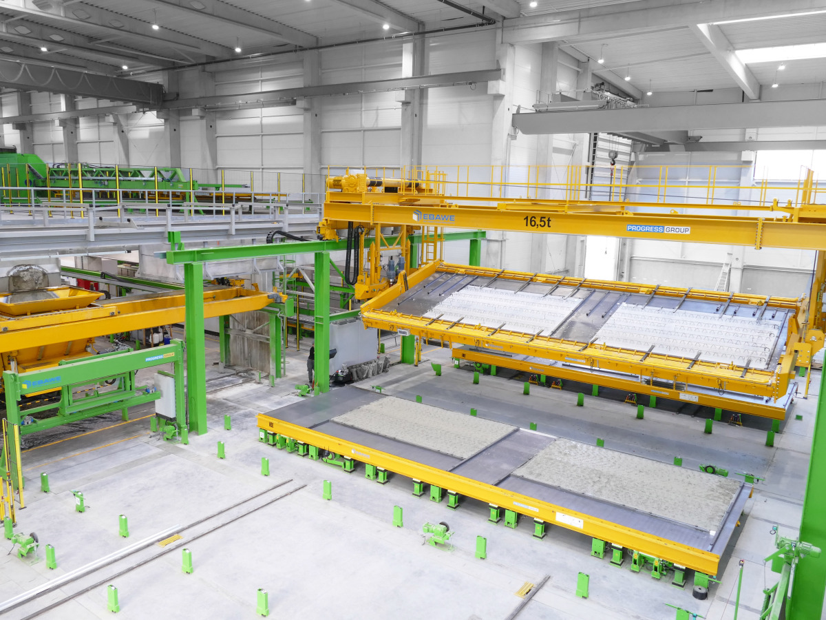 New precast concrete plant near Gdansk – maximum automation with ...