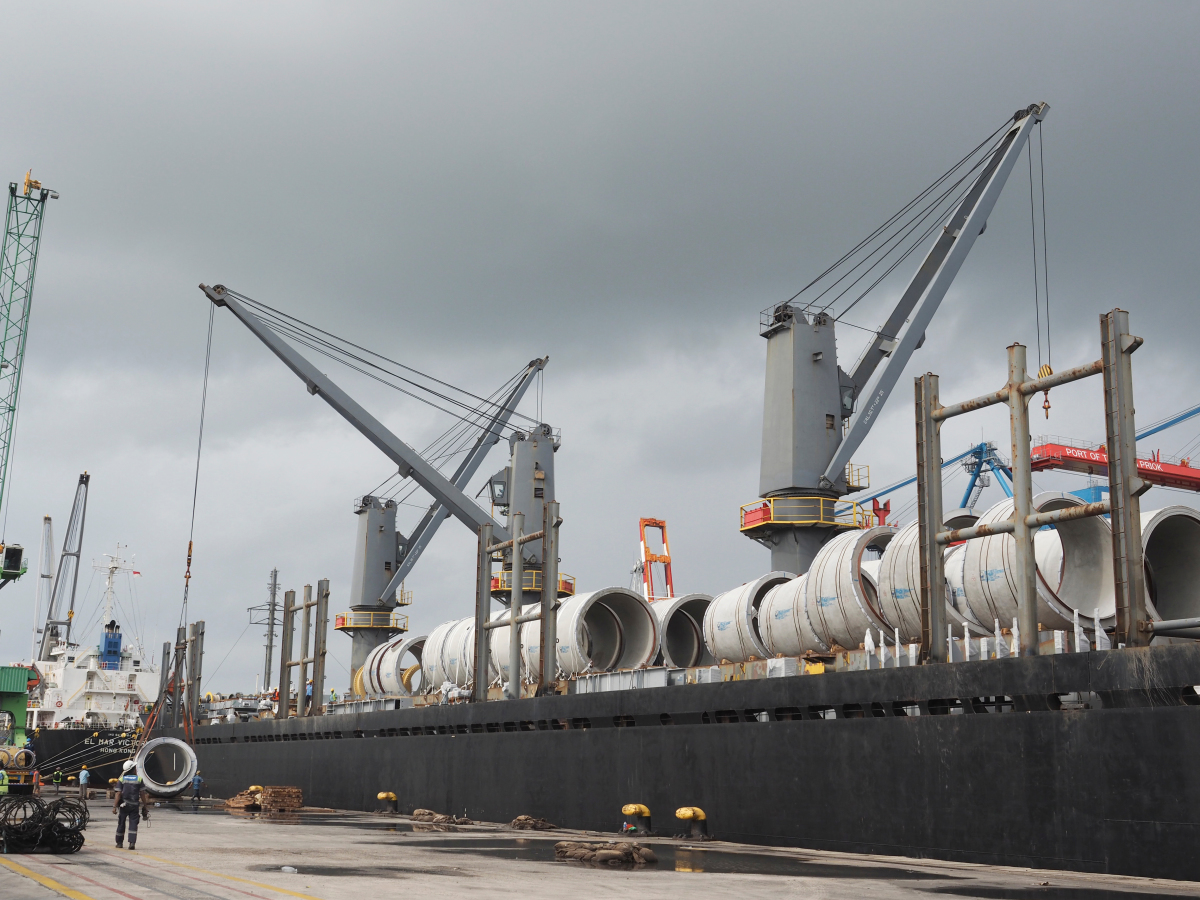 PT Bonna Indonesia supplies 7km of reinforced concrete pressure pipes ...