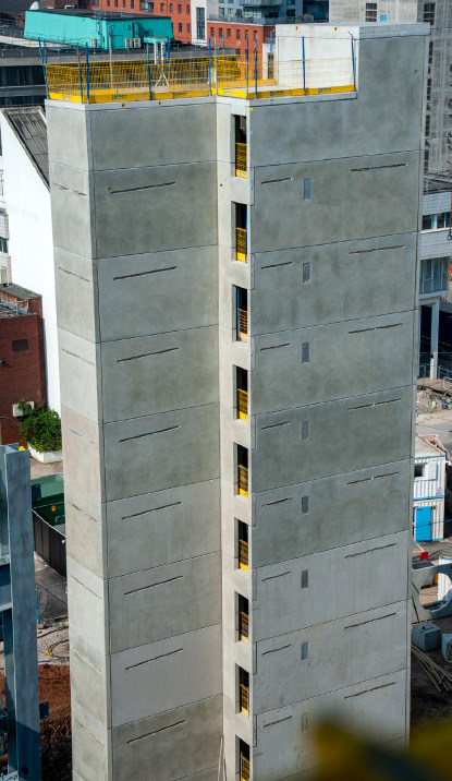Aesthetic & Thermally Efficient Precast Concrete High-Rise Residential ...
