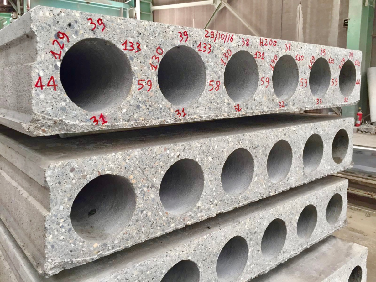 Prestressed hollow core slabs technology - Concrete Plant Precast ...