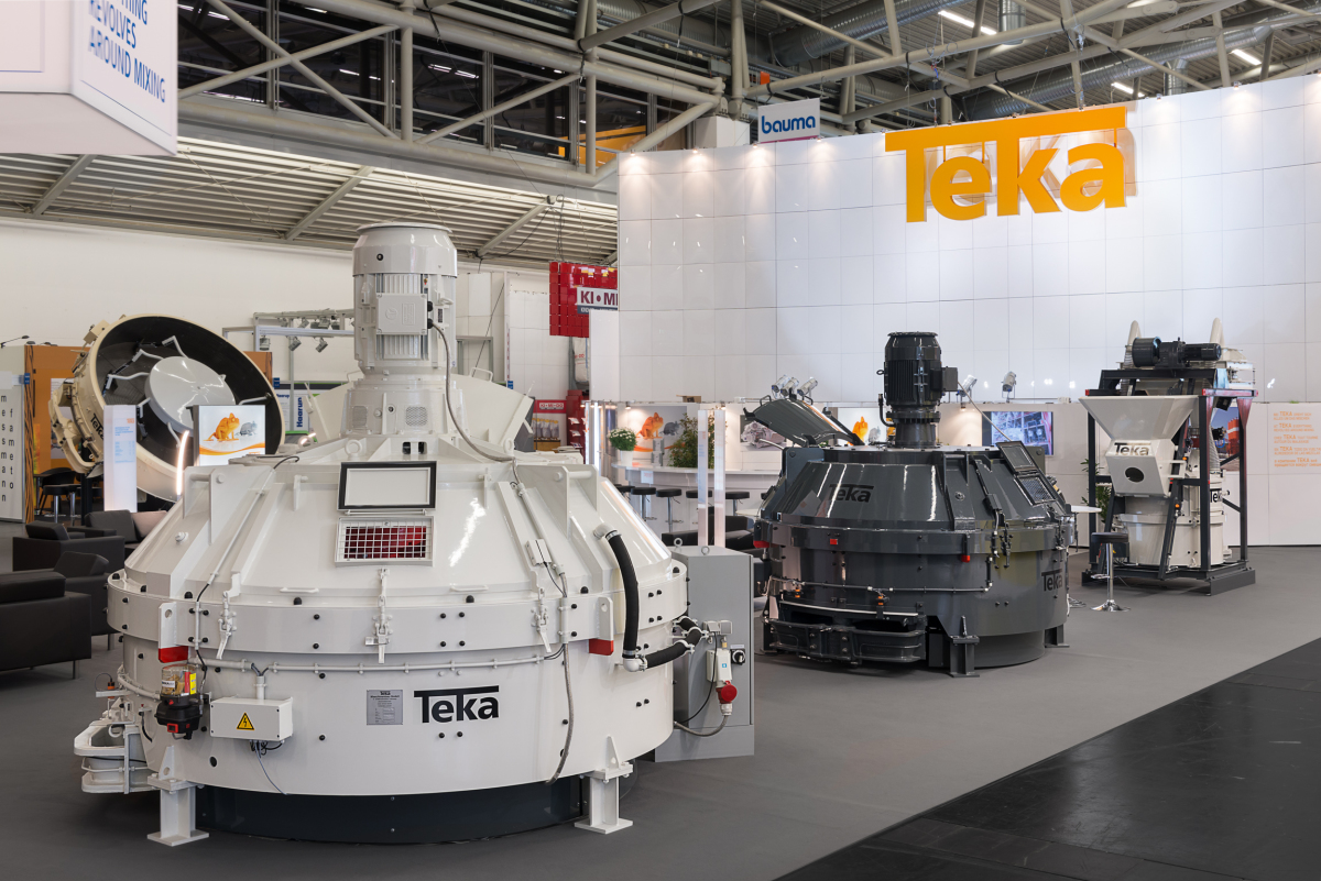 More than 60 years of innovative mixing technology from Teka - Concrete ...