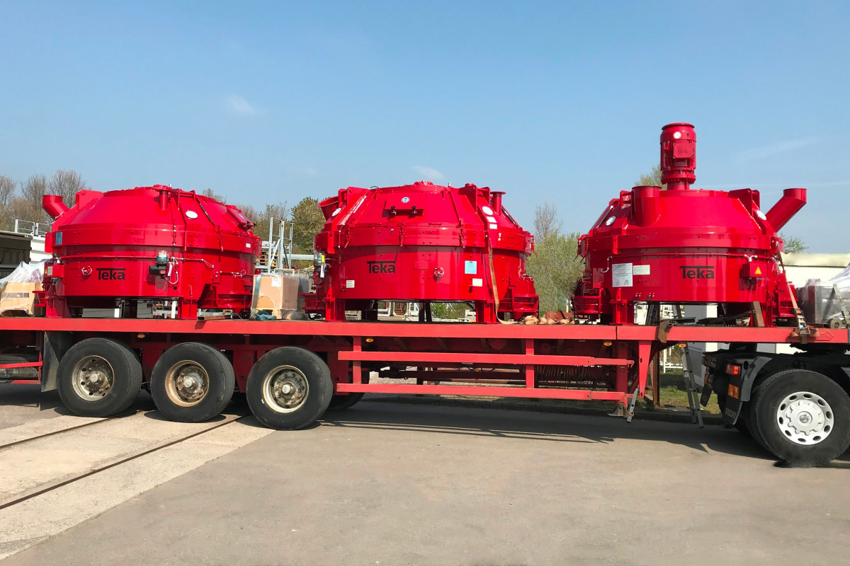 More than 60 years of innovative mixing technology from Teka - Concrete ...