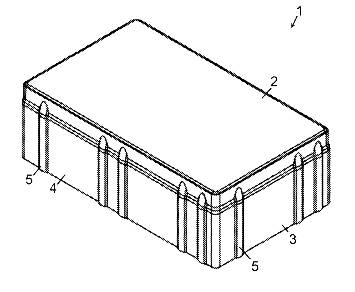 Rectangular Concrete Paving Block Interlocking Block Pavement And