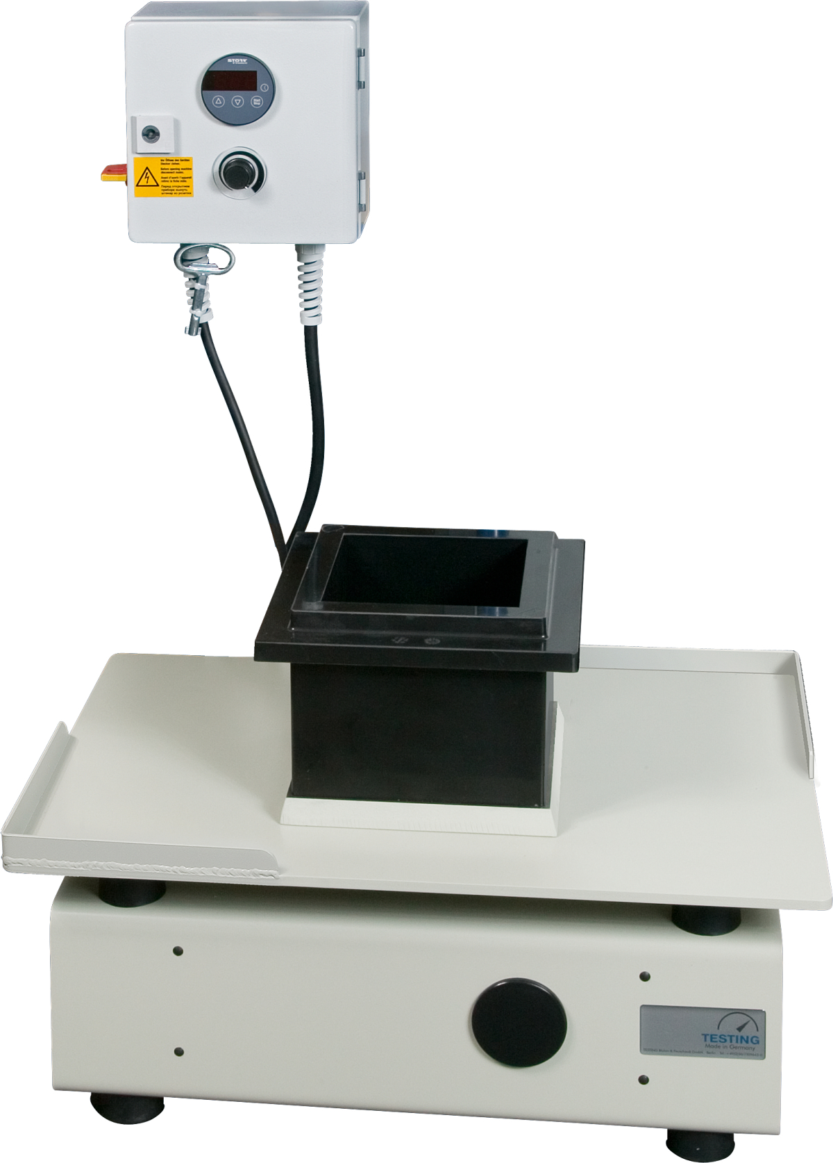 Compacting concrete – The state of the art of laboratory vibrating ...