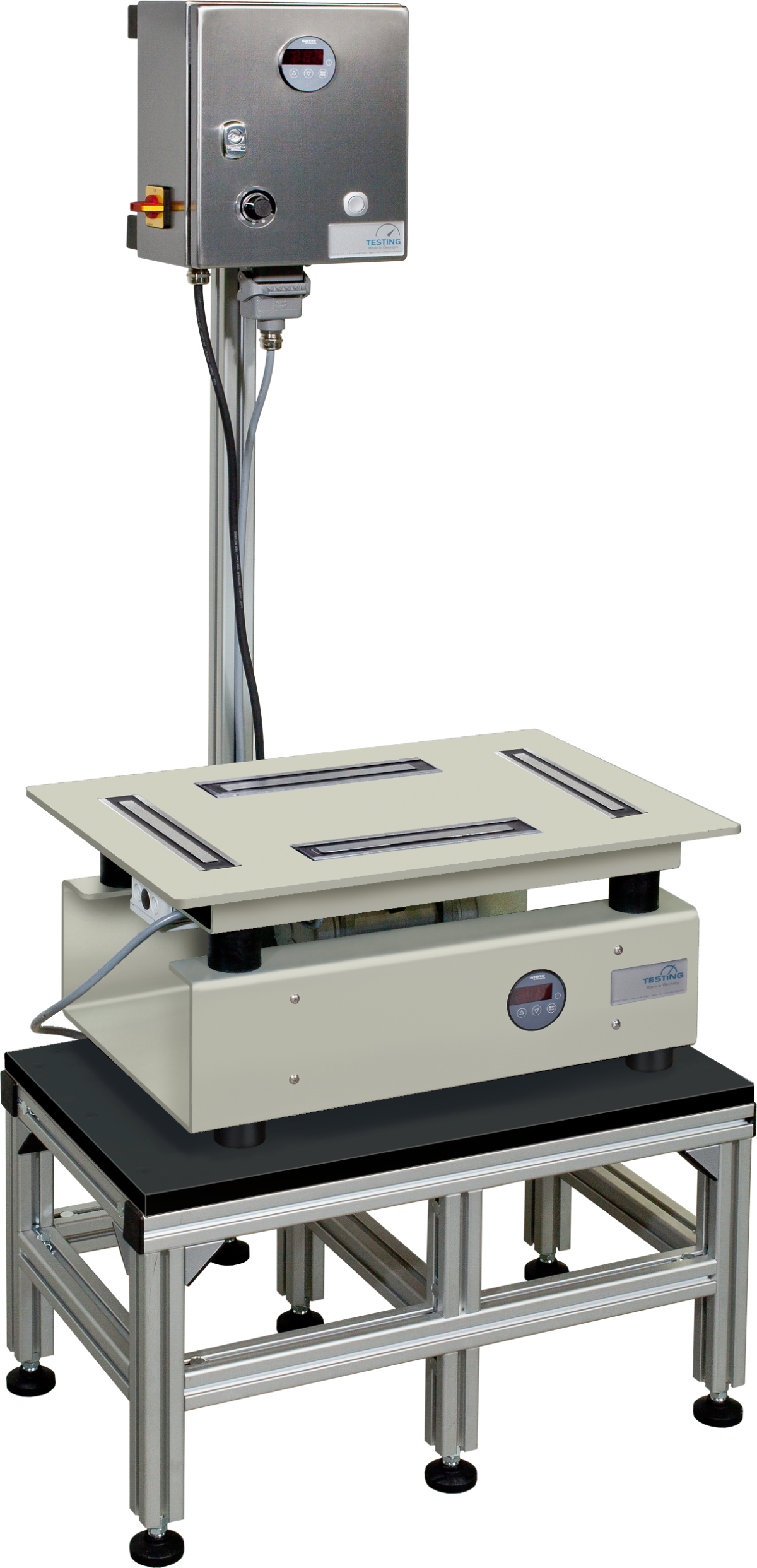 Compacting concrete – The state of the art of laboratory vibrating ...