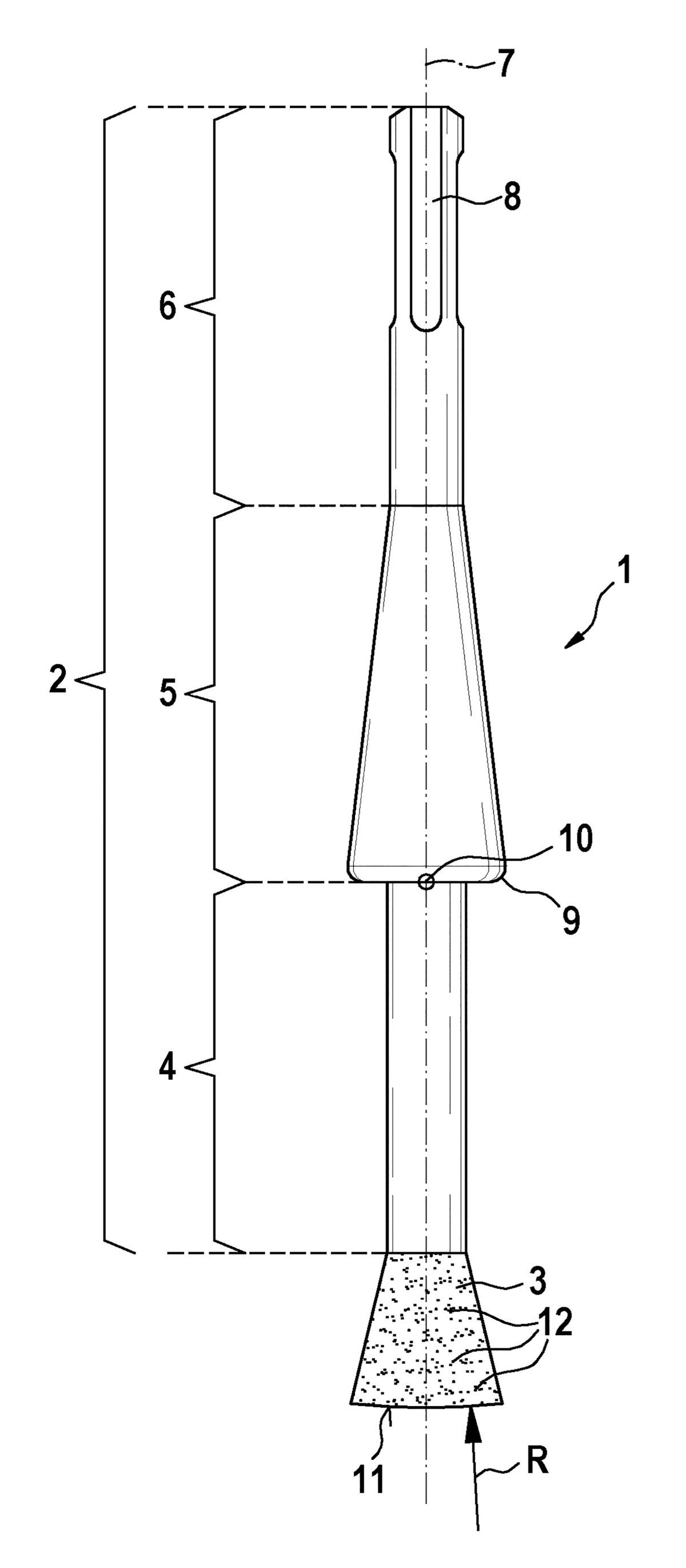 Undercutting tool, arrangement and process for undercutting in an ...