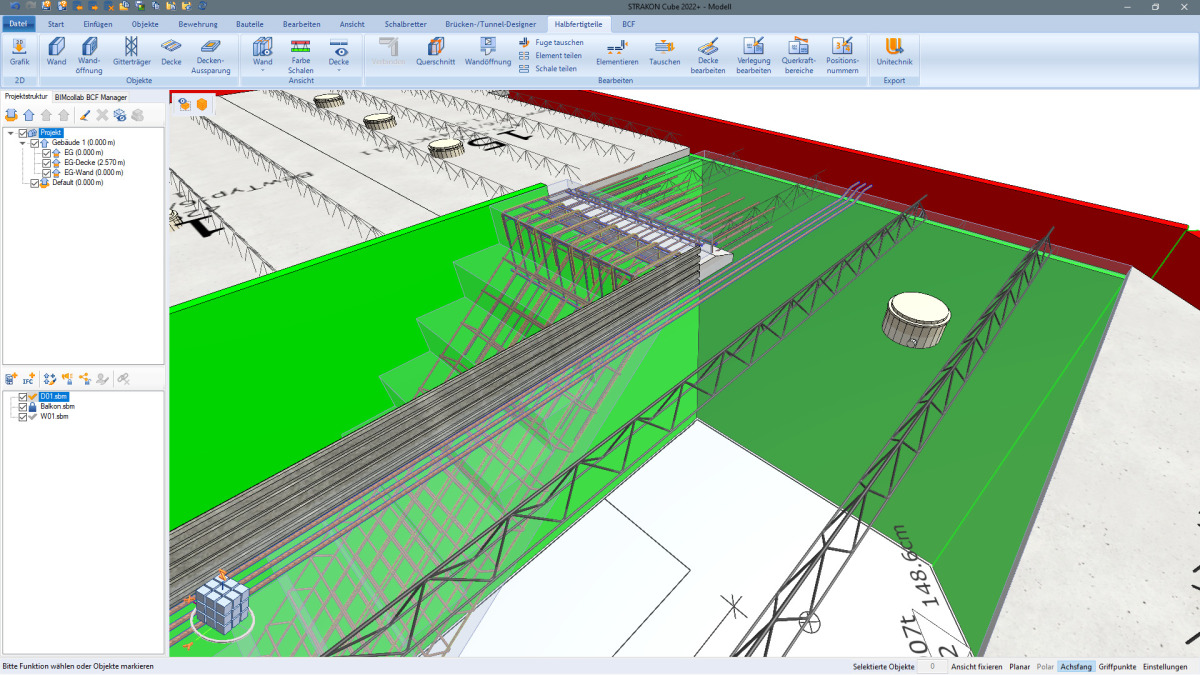 New Design software for semi-precast elements - Concrete Plant Precast ...