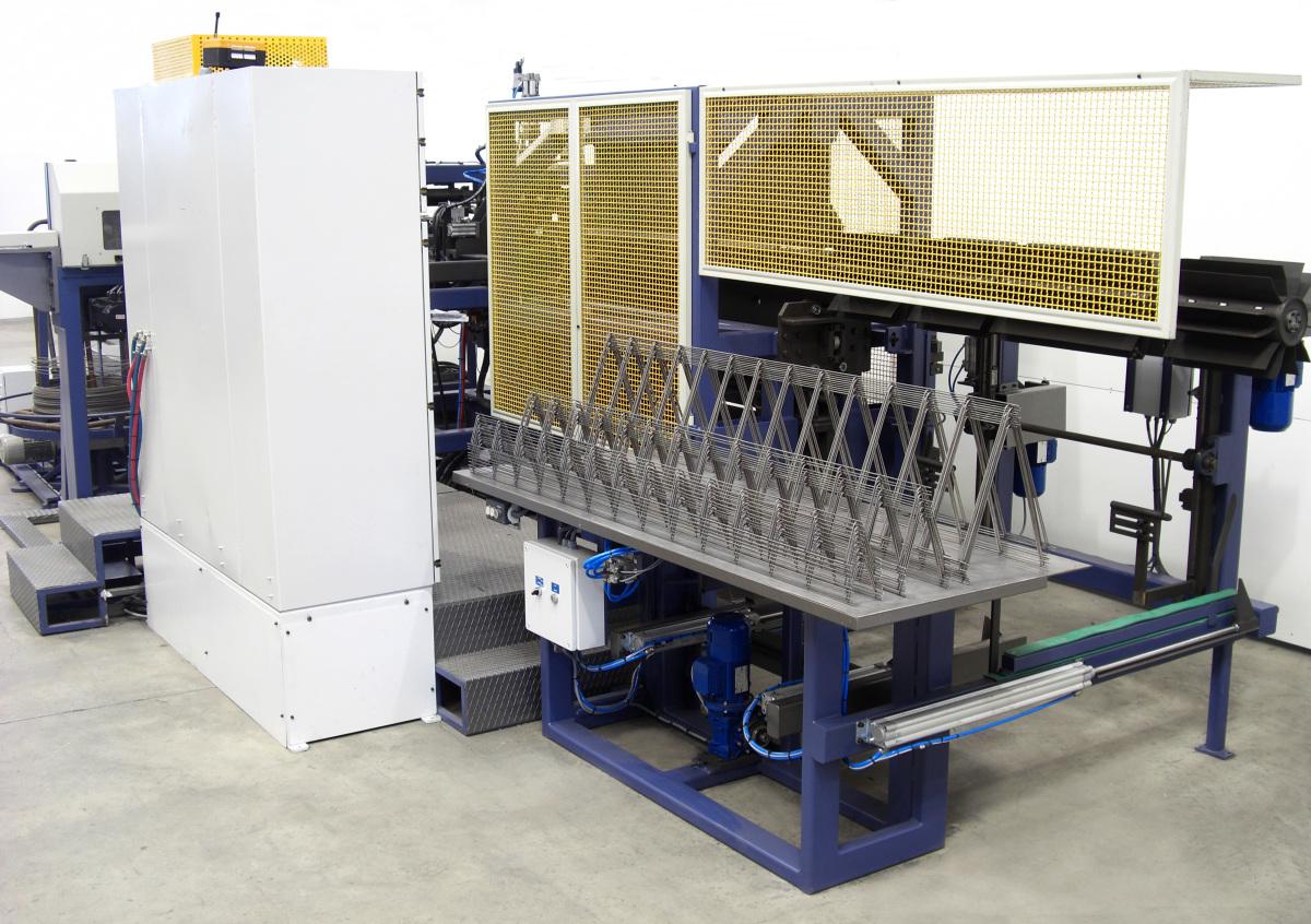 Welding line PLR Truss and Series PLT B Ladder - Concrete Plant Precast ...