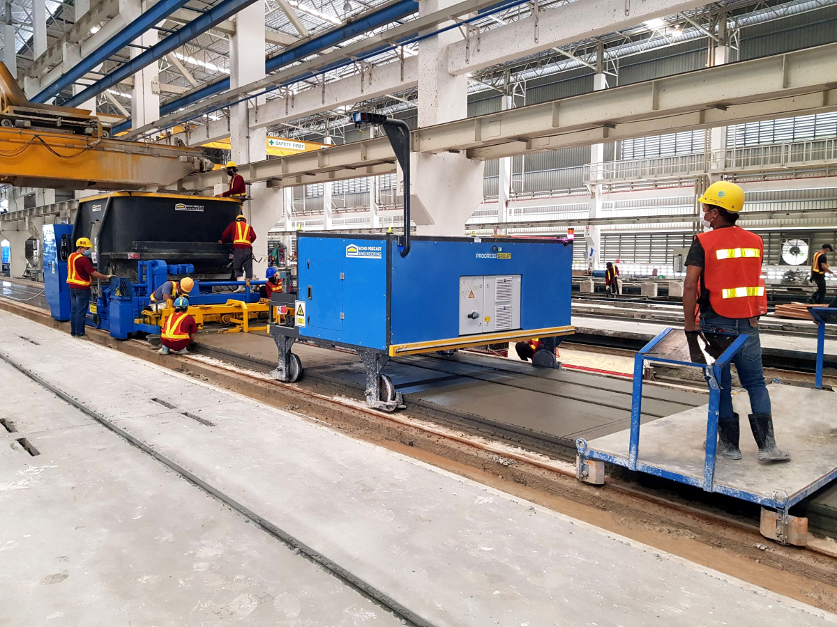 Thailand’s leader in the construction sector modernizes building solutions with automated hollow ...