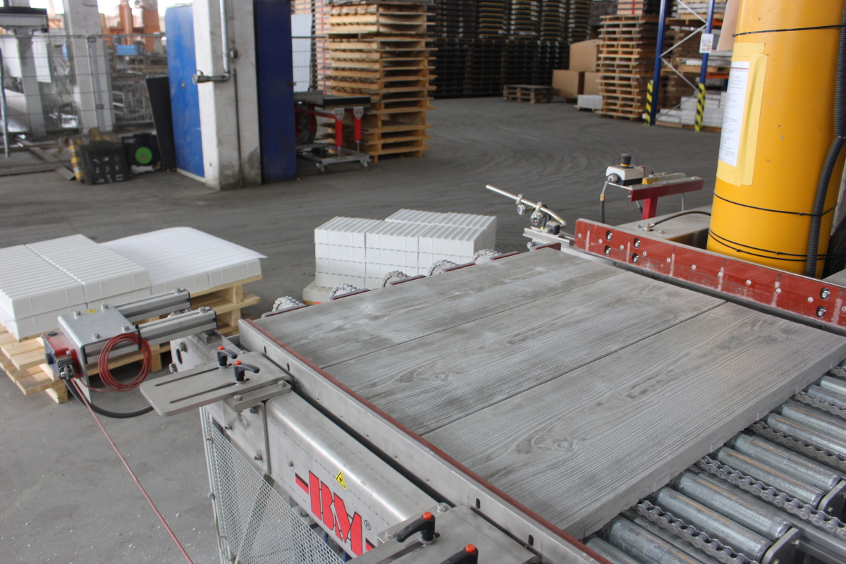 New wet-cast plant including coating line installed at concrete ...