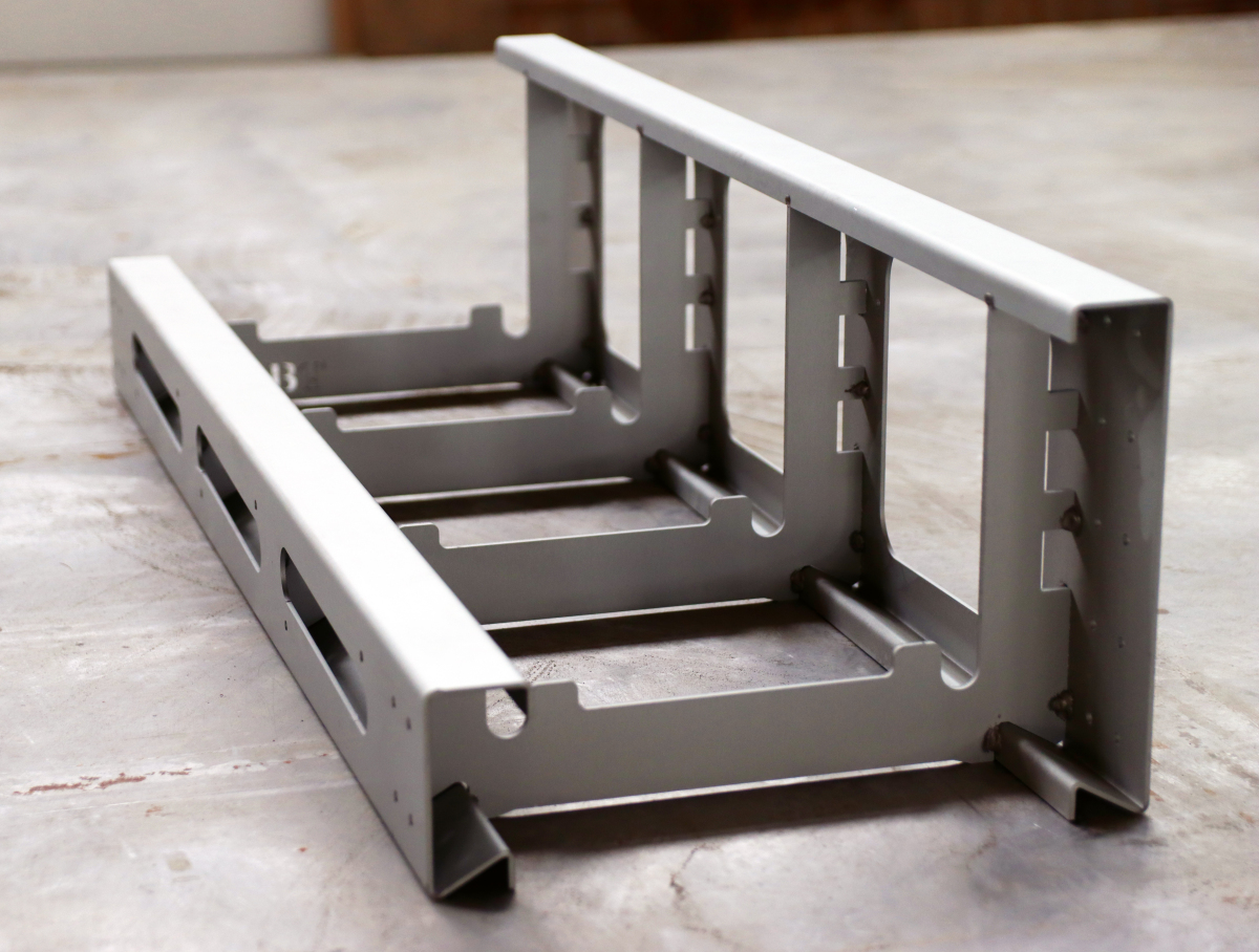 Formwork system for efficient production of concrete elements of ...