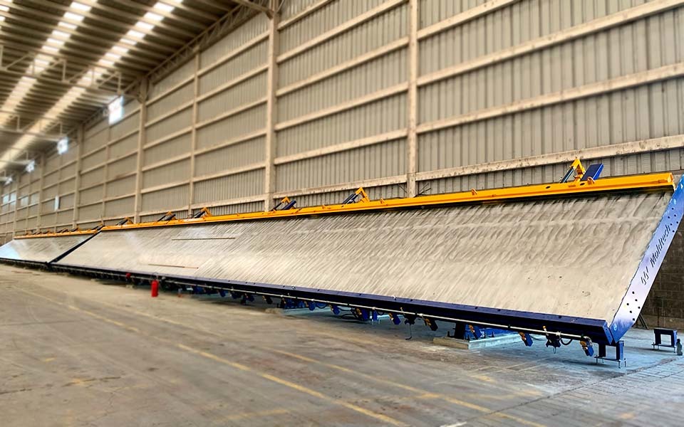 Moldtech supplied 2 tilting tables to Mexico - Concrete Plant Precast ...