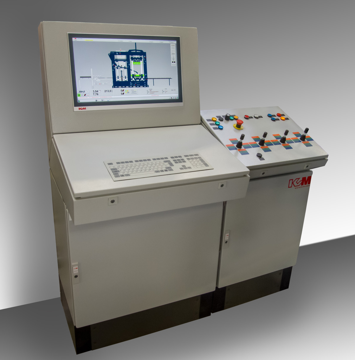 65 years of manufacturing a wide range of products on KVM machines ...