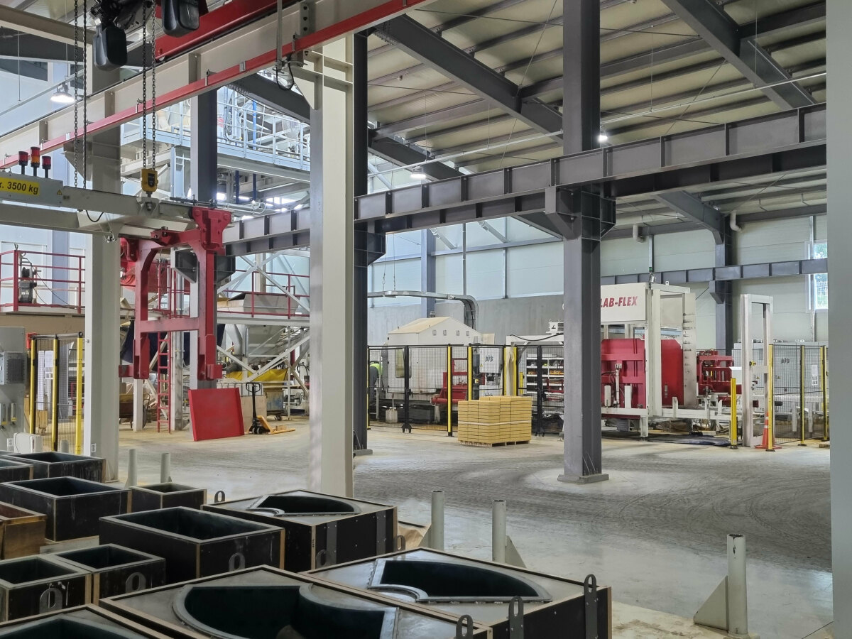 Wetcast production plant Slab-Flex delivered to South Korea - Concrete ...