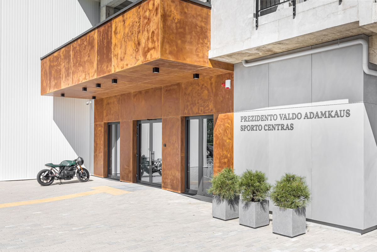 Large-format UHPC façade elements for Lithuanian university sports ...