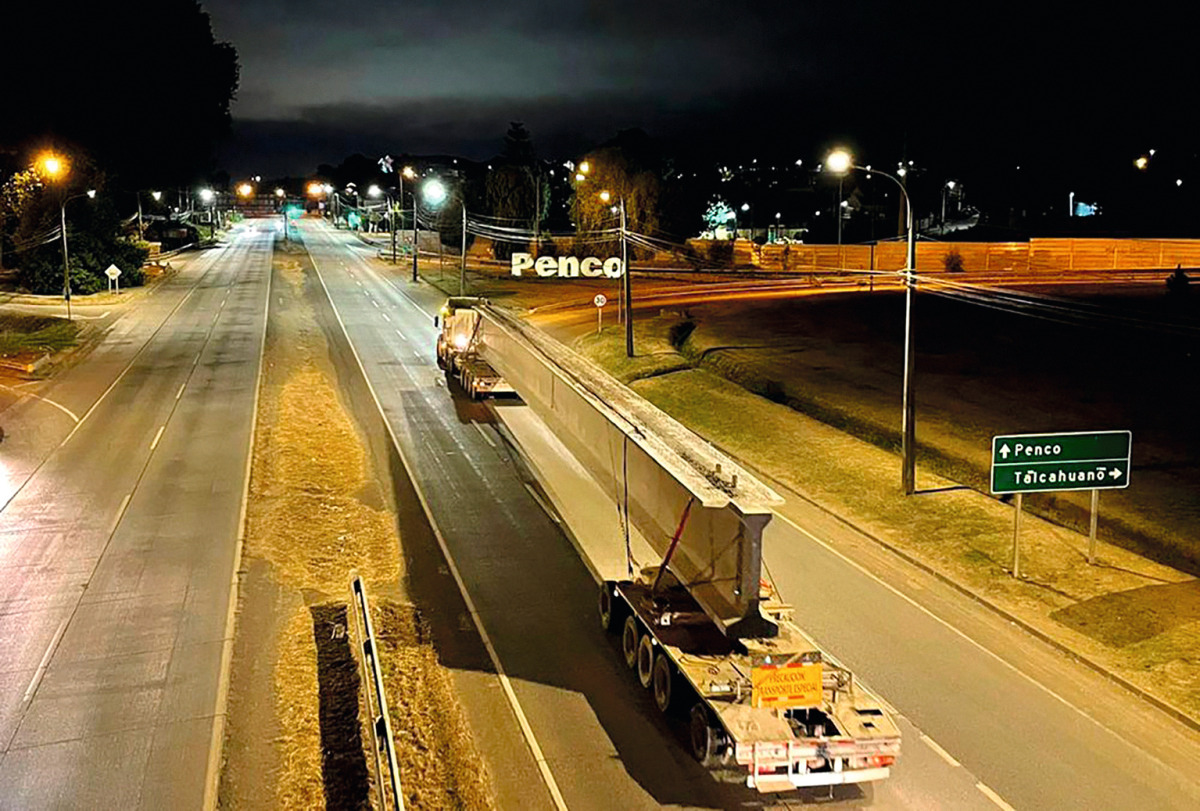 Engineering feat: Industrial Bridge in the province of Concepción ...
