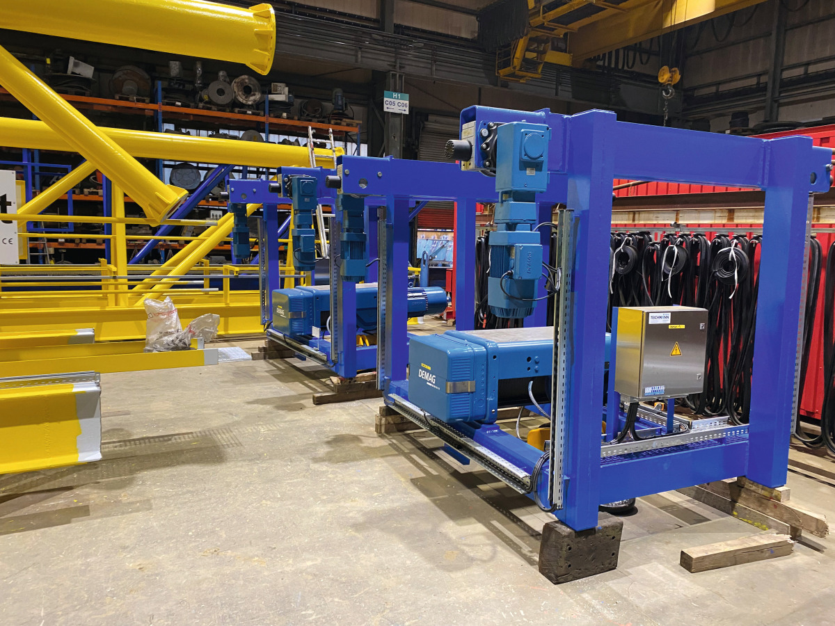 Wenker gantry crane modernized in record-breaking seven weeks ...