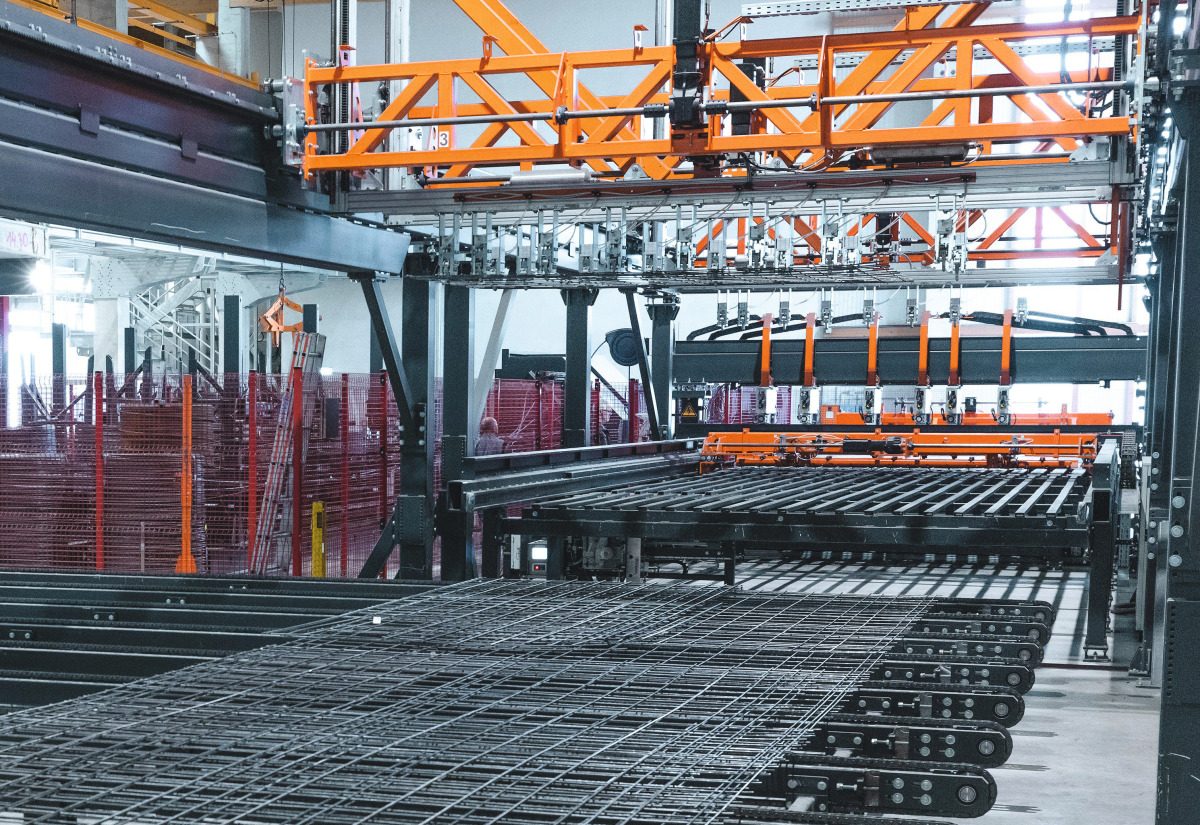 Mbk mesh welding machine for precast slabs, double and solid walls ...