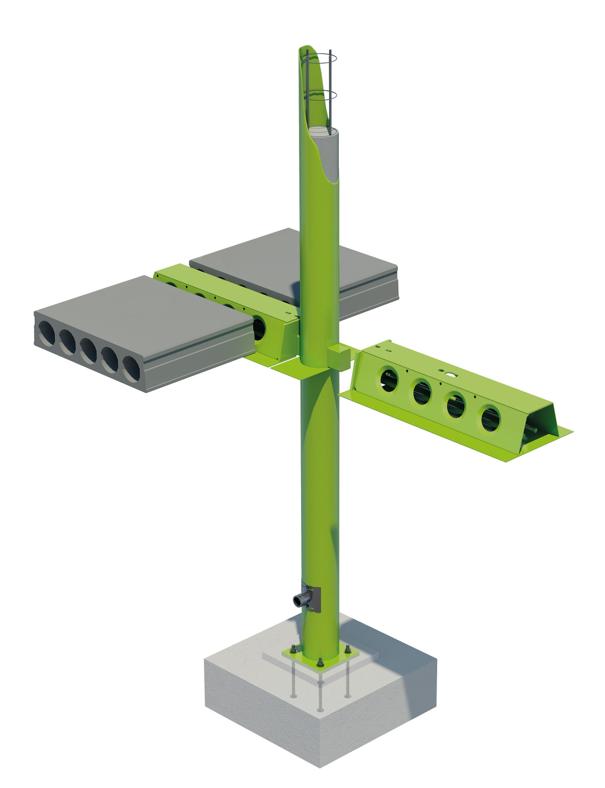 Precast concrete solution instead of timber structure for a new Hamburg ...