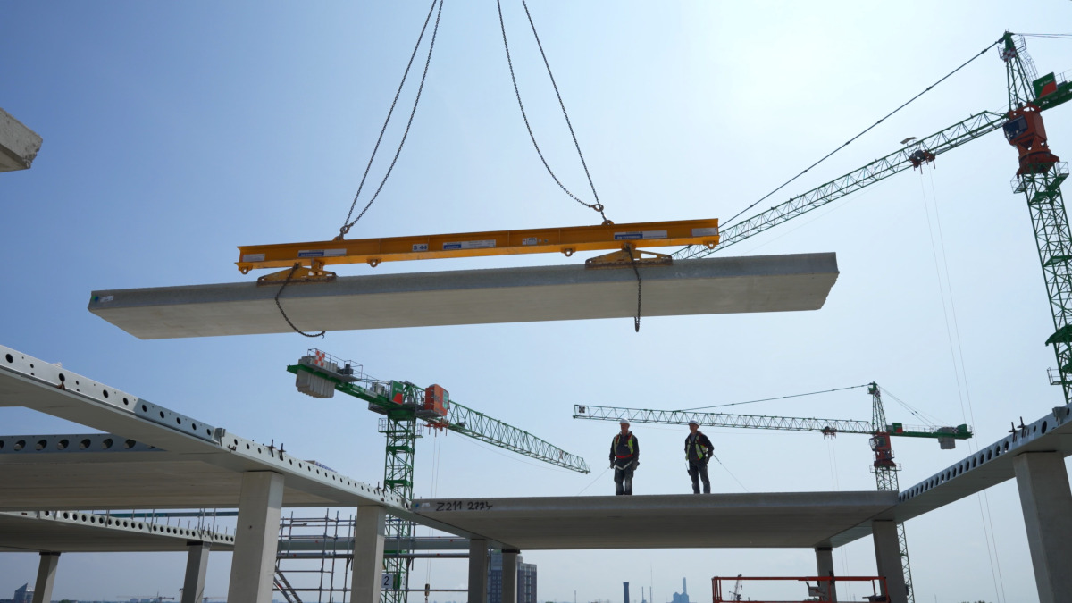 Precast concrete solution instead of timber structure for a new Hamburg ...