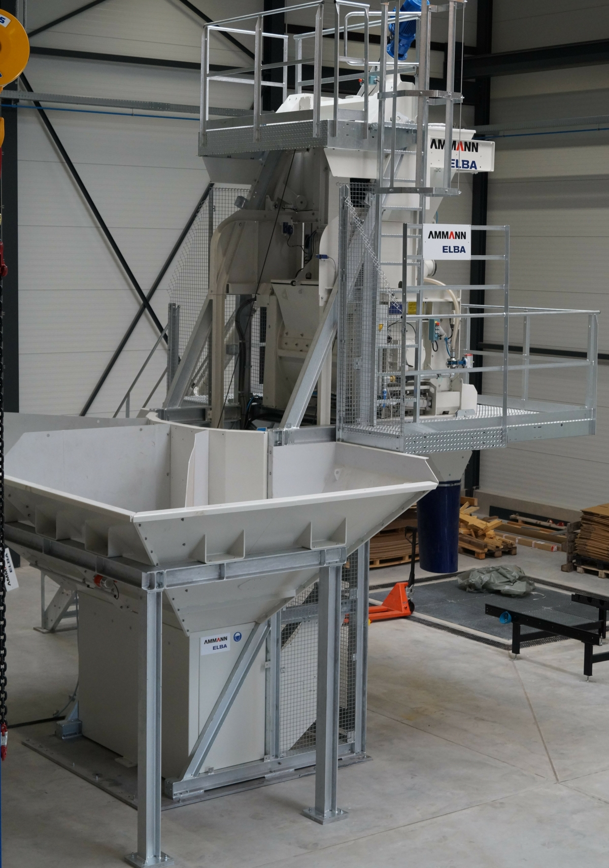 CFS 30 SL Elba concrete batching plant for research - Concrete Plant Precast Technology