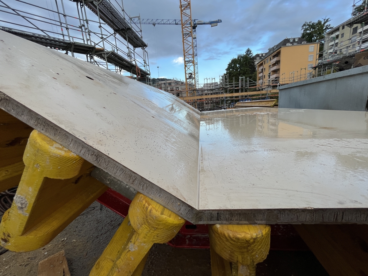 MF formwork panels for sophisticated exposed concrete project in ...