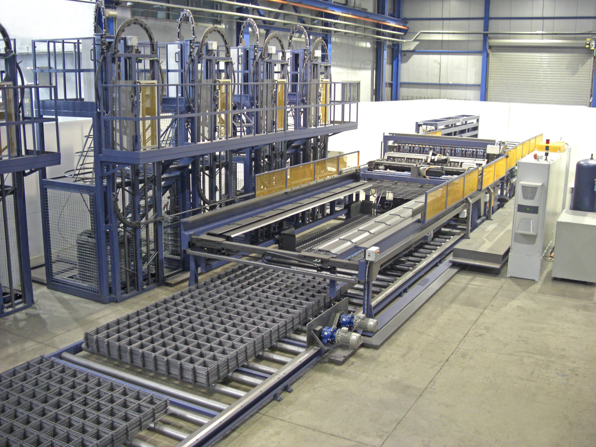 New welding machine technology concept at Wire - Concrete Plant Precast ...
